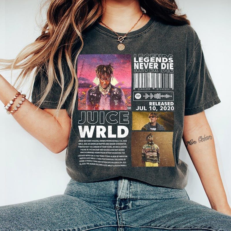 Juice Wrld Hoodie - Etsy