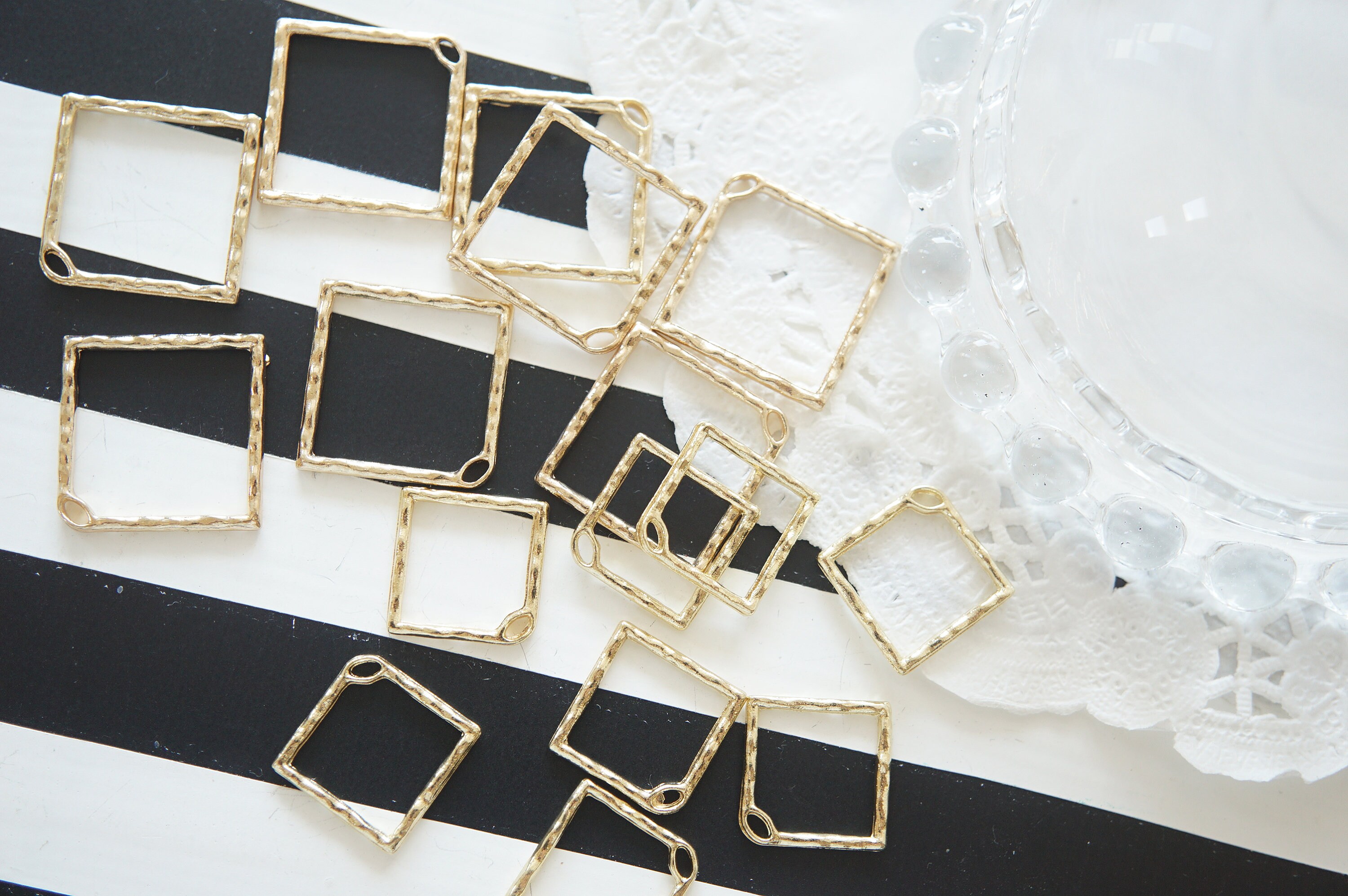 5 Pcs Open Back Bezel Charms / Diamond (19-27mm) 2 Sizes AZ1053 - Etsy