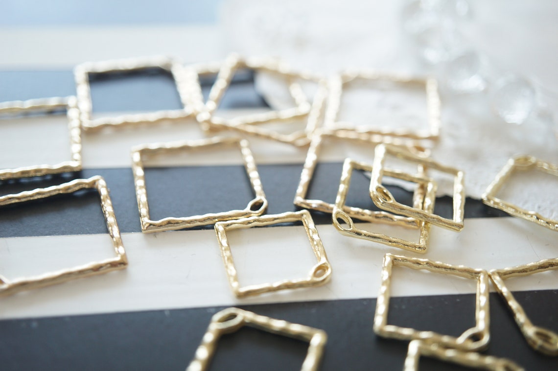 5 Pcs Open Back Bezel Charms / Diamond (19-27mm) 2 Sizes AZ1053 - Etsy