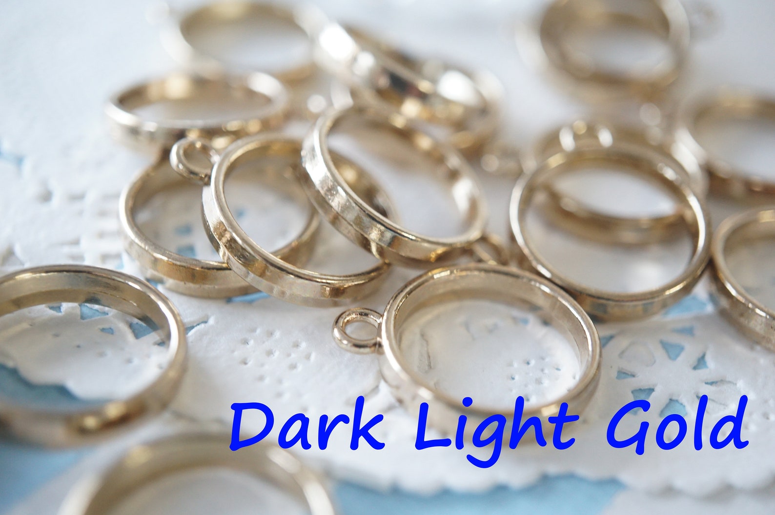 5 Pcs Open Bezel Charm / Round (18mm) Small Size AZ402 - Etsy