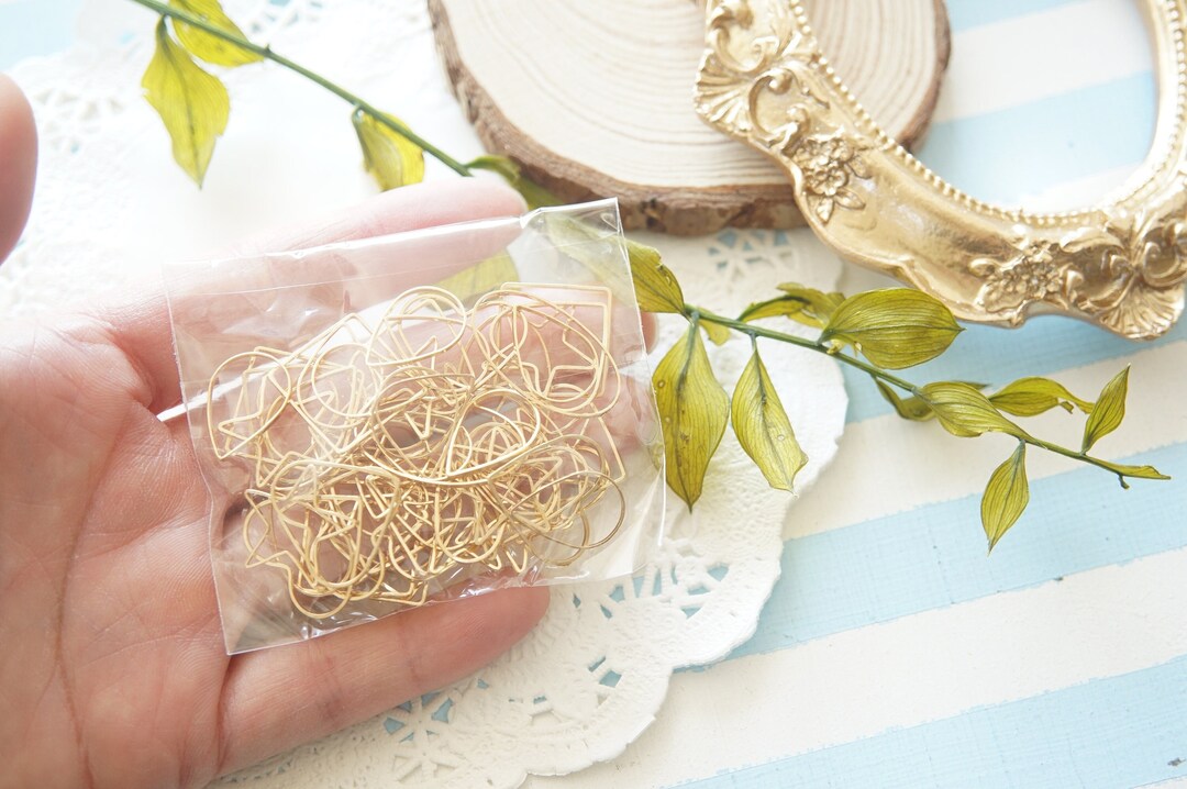 Last//sale//50pcs Assorted Open Bezel Frame Simple Shapes - Etsy