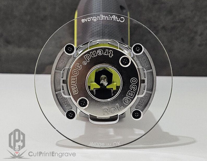 Ryobi One+ 18v P601 Pcl4424b Trimmer Router Trend Guide Bush Adaptor ...