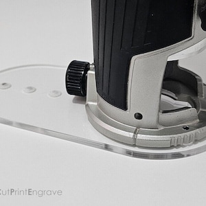 Extended Router Sub Base Plate for Makita Trimmer Router 18v Drt50 ...