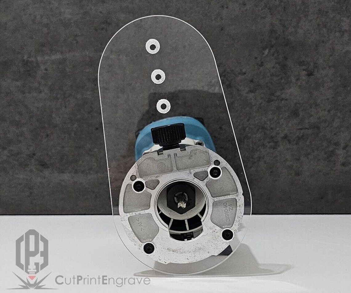 Extended Router Sub Base Plate for Makita Trimmer Router 18v Drt50 ...