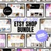 Etsy Shop Bundle, Etsy Shop Kit, Etsy Canva Template, Etsy Shop ...