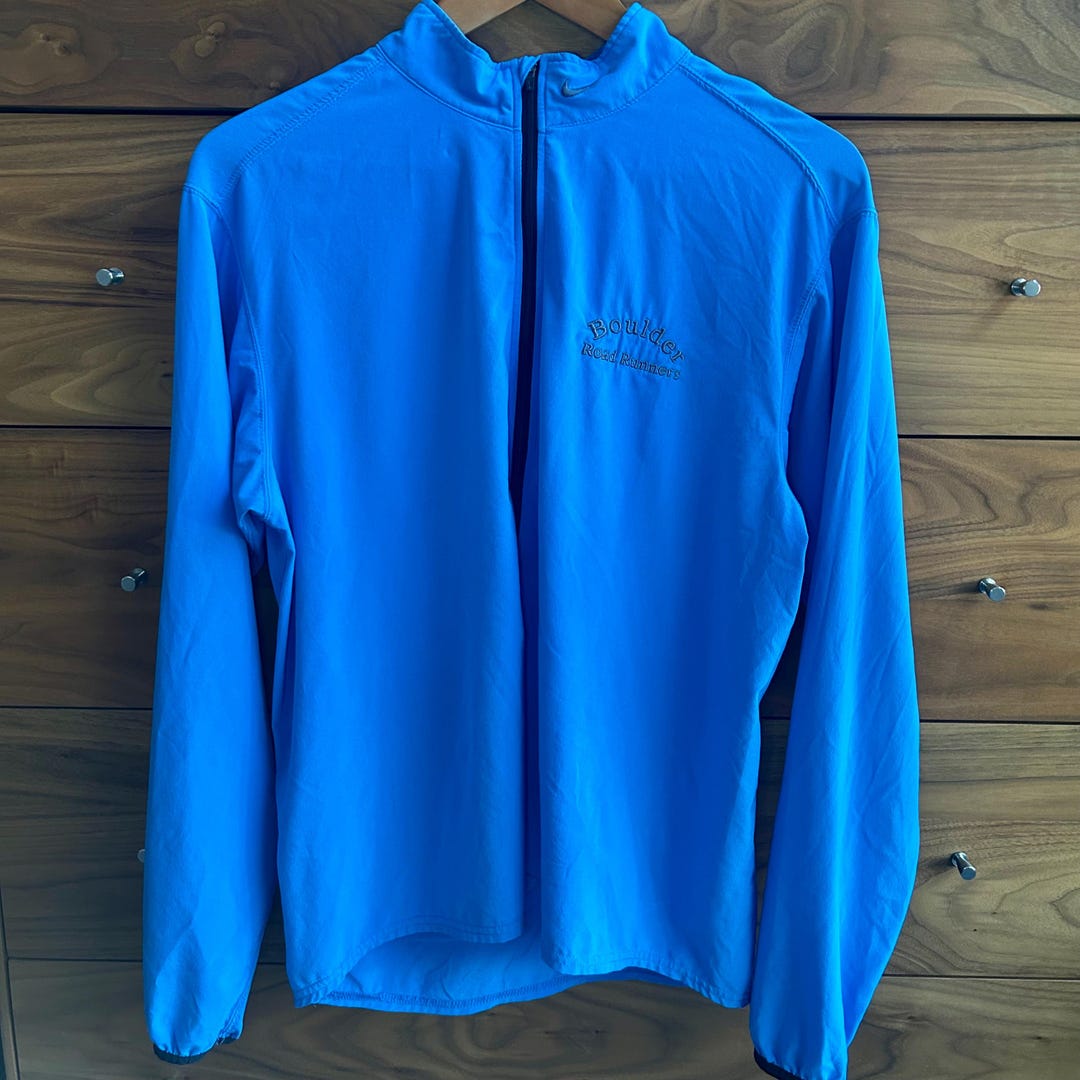 Vintage ‘04 Nike Jacket Run Dry Fit 1/2 Zip Running Pullover, Boulder ...