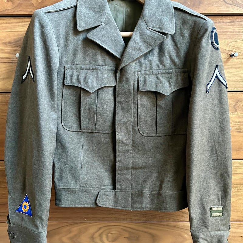 Korea Army Jacket - Etsy