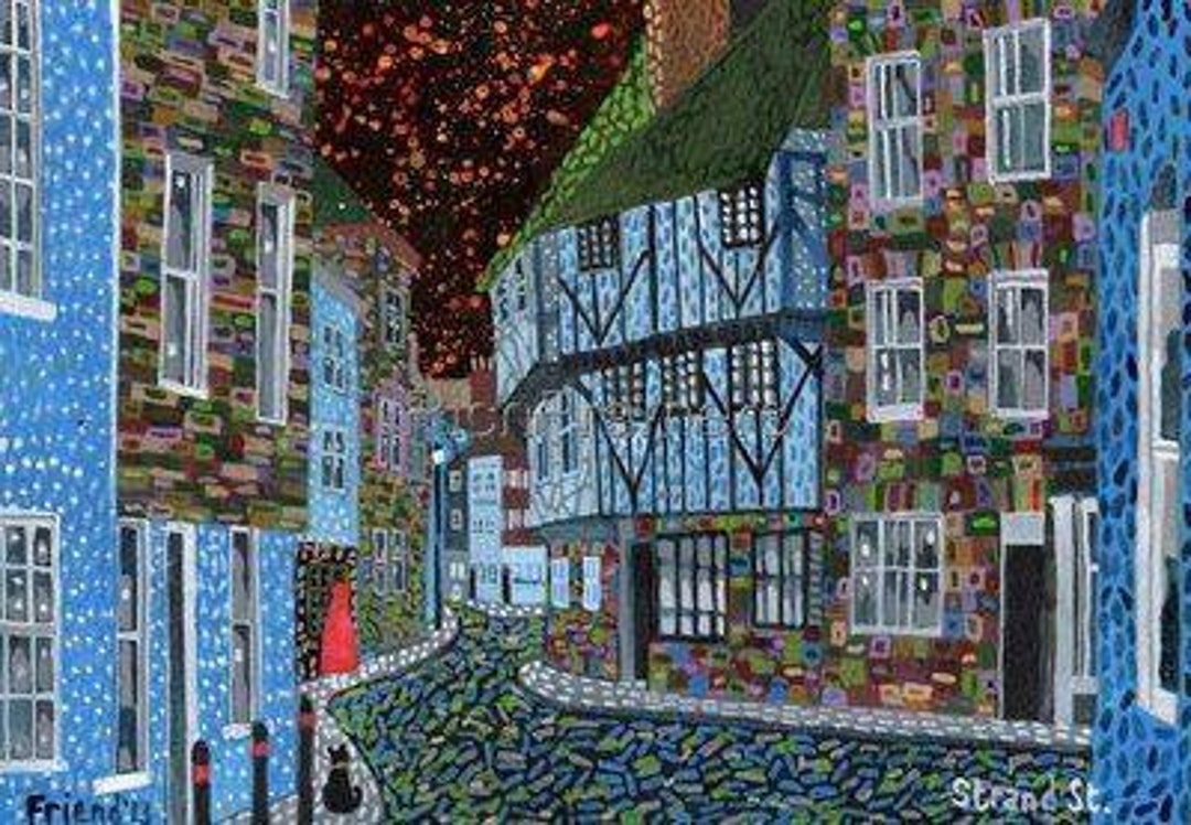 Strand Street, Sandwich Kent, Signed Limited Edition Art Print - Etsy