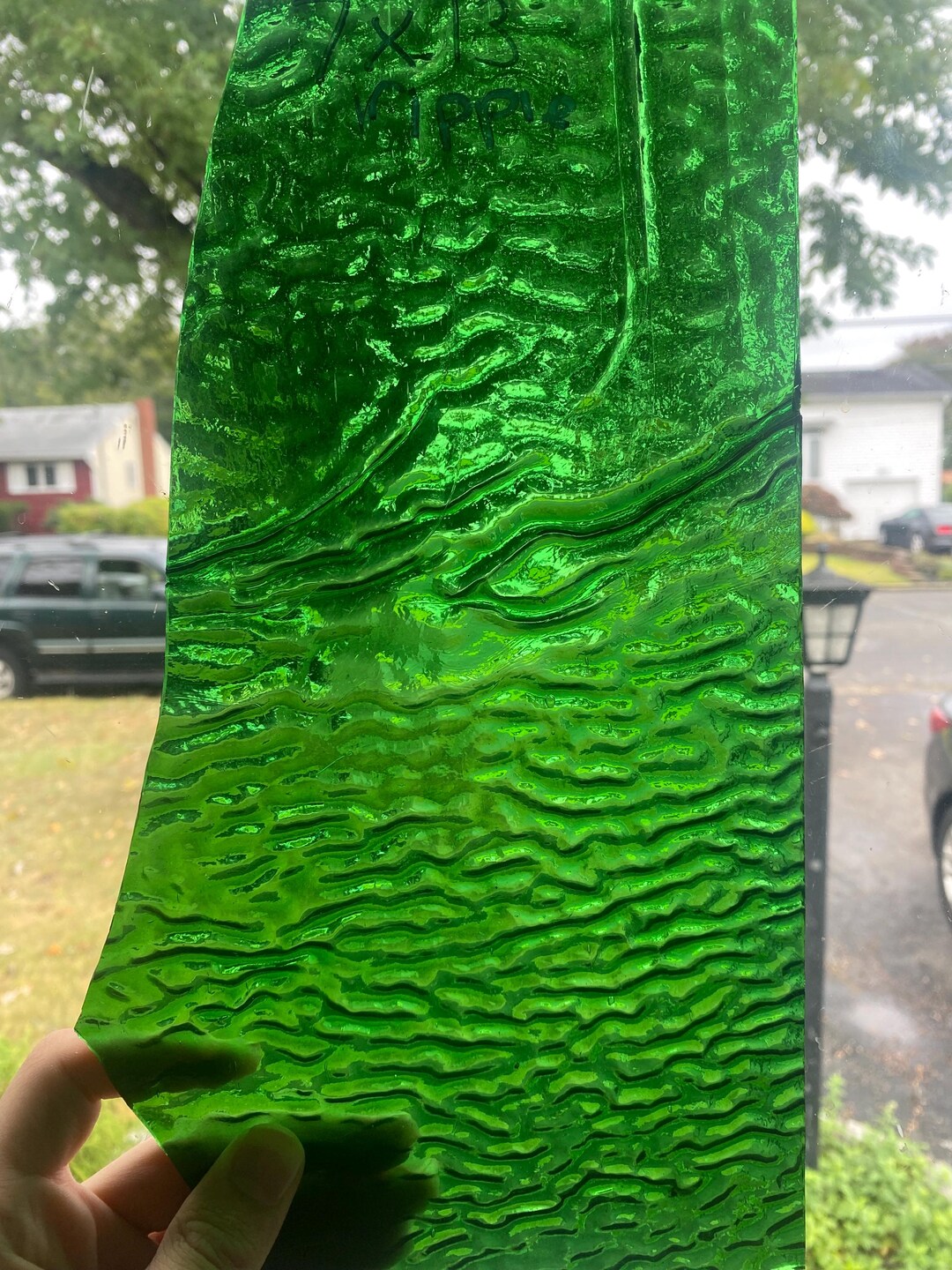 Old Ripple Stained Glass - Etsy