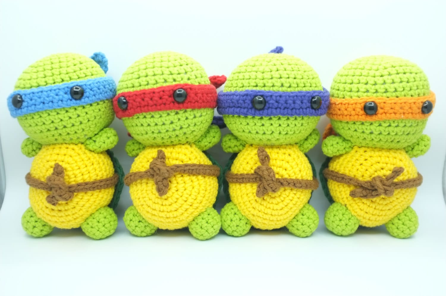 PATTERN Ninja Turtle TMNT Amigurumi Crochet PDF Instant - Etsy