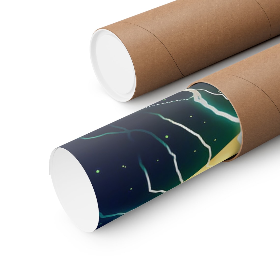 Zenitsu Demon Slayer Poster Print Ideal Anime and Manga Gift Colorful ...