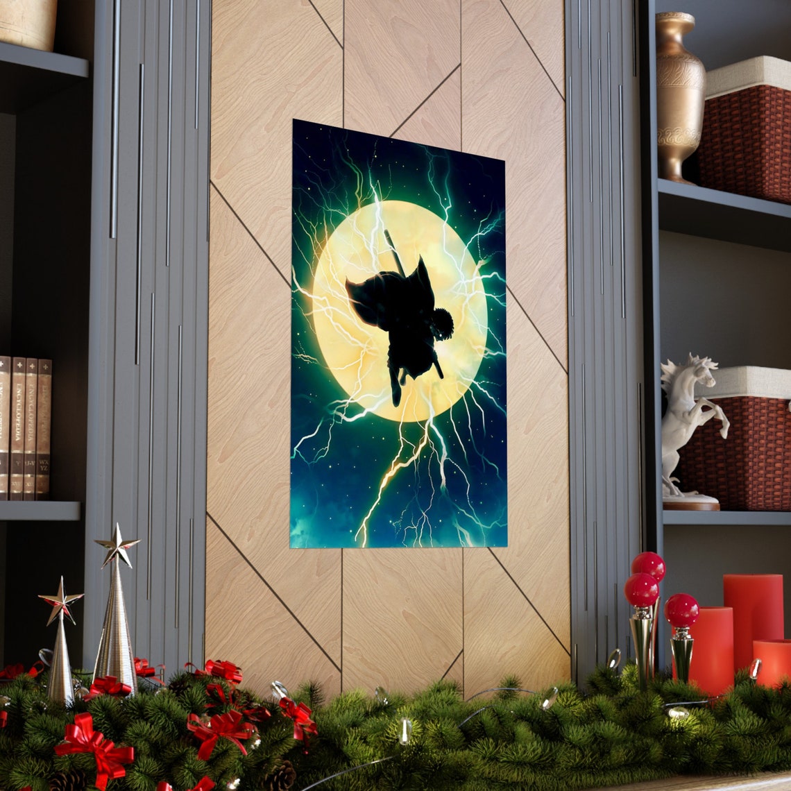 Zenitsu Demon Slayer Poster Print Ideal Anime and Manga Gift Colorful ...