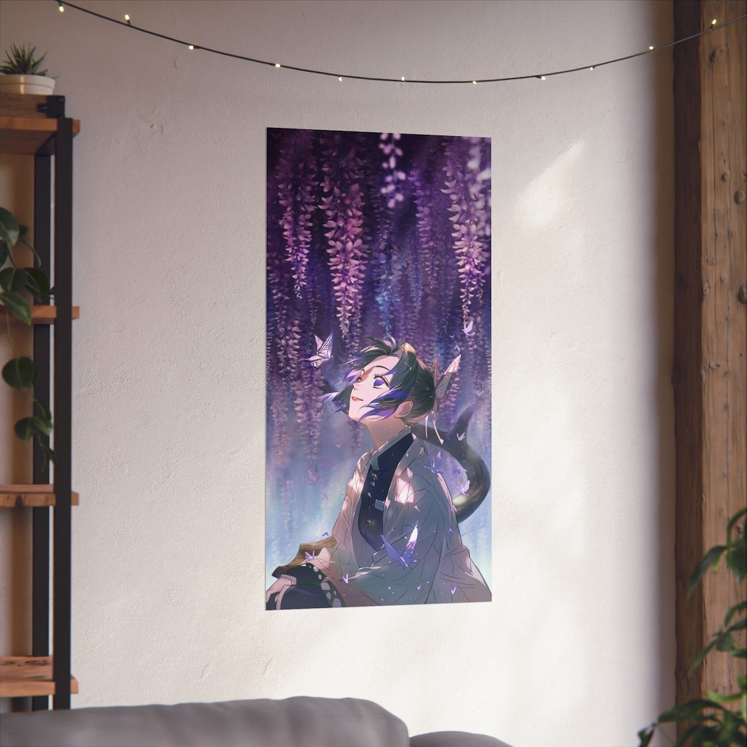 Shinobu Kocho Demon Slayer Poster Print Ideal Anime and Manga Gift ...
