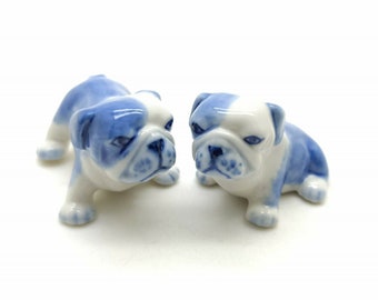 Ceramic Bulldog | Etsy