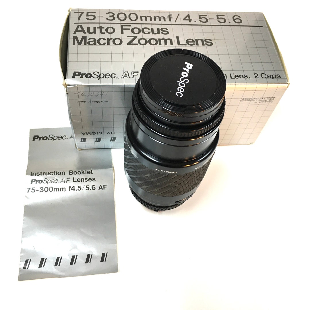 Vintage Auto Focus MACRO ZOOM Camera LENS - Etsy