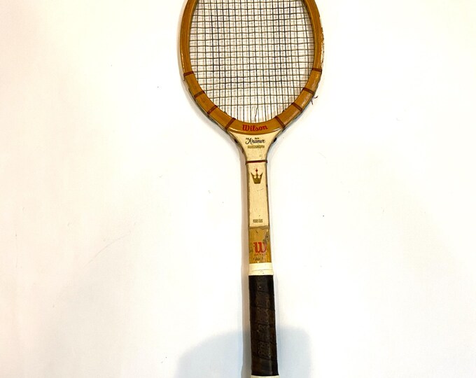 Vintage Wilson Jack Kramer Tennis Racket - Etsy