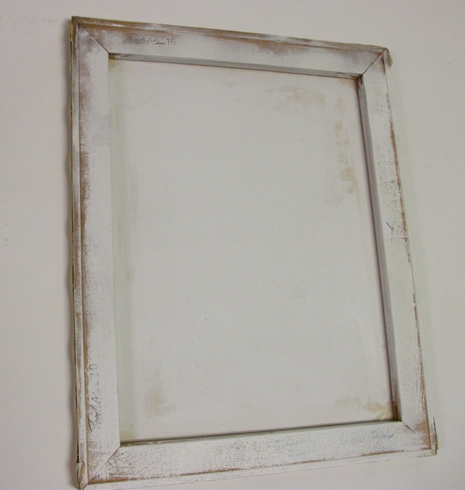 Distressed Vintage Portrait Painting on Stretched Canvas | Etsy