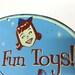 Vintage Reproduction Metal FUN TOYS Roller Skate Sign - Etsy