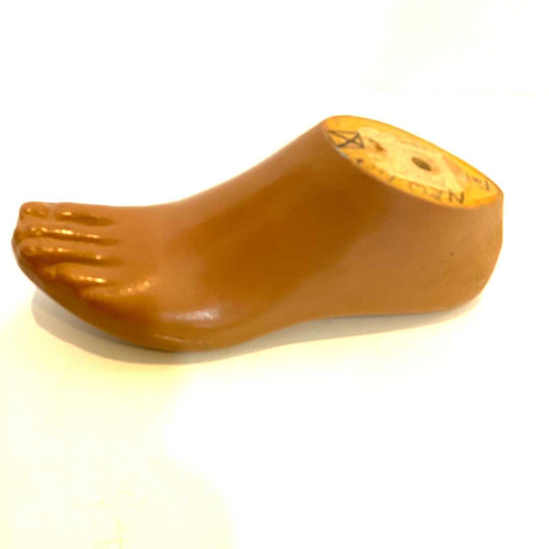 Vintage Mannequin Foot Shoe Foot Form - Etsy
