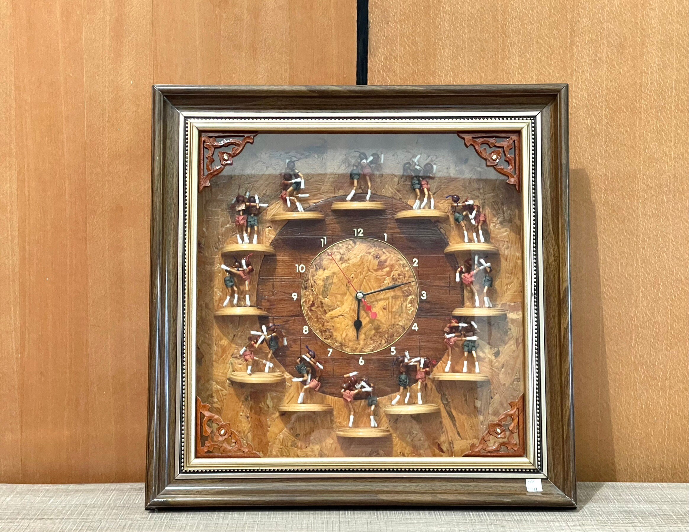Muay Thai Display Poster Clock | Thailand Craft - Etsy