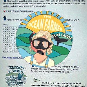 The Ocean Farmer Fun Guide, Homeschool Curriculum to Use With Book 4 of ...