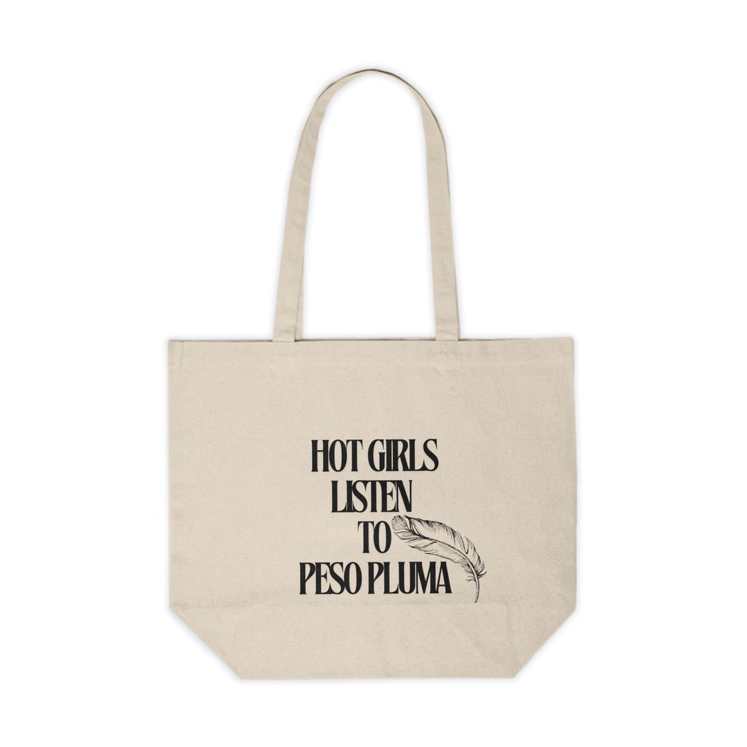 Peso Pluma Tote Bag - Spanish - Bag - Music - Latinos - Mexico - Gift ...