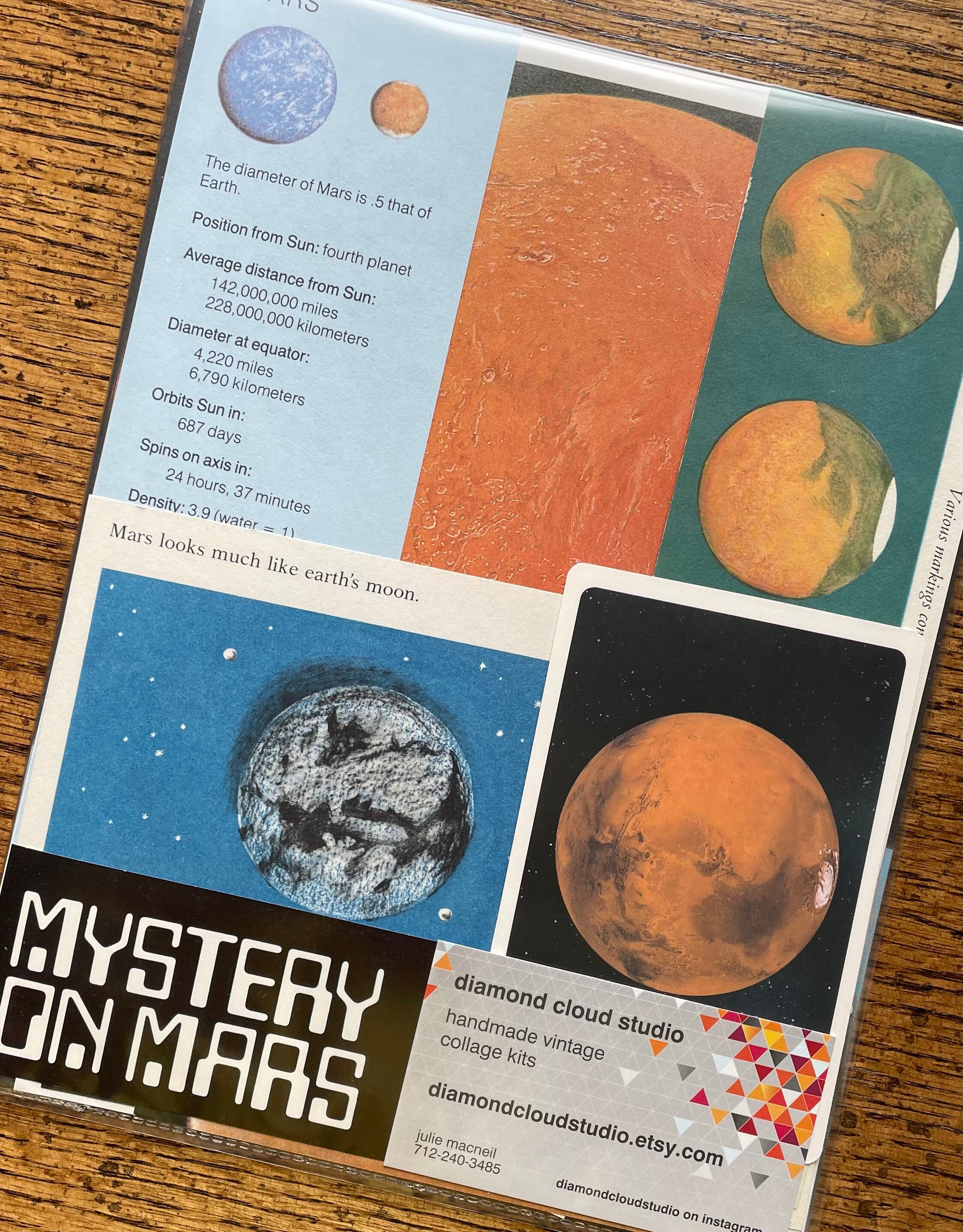 Planet Mars Paper Model