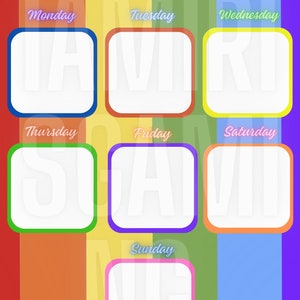 2024 Pride Month Digital Planner | Editable| Weekly, Monthly Planner ...