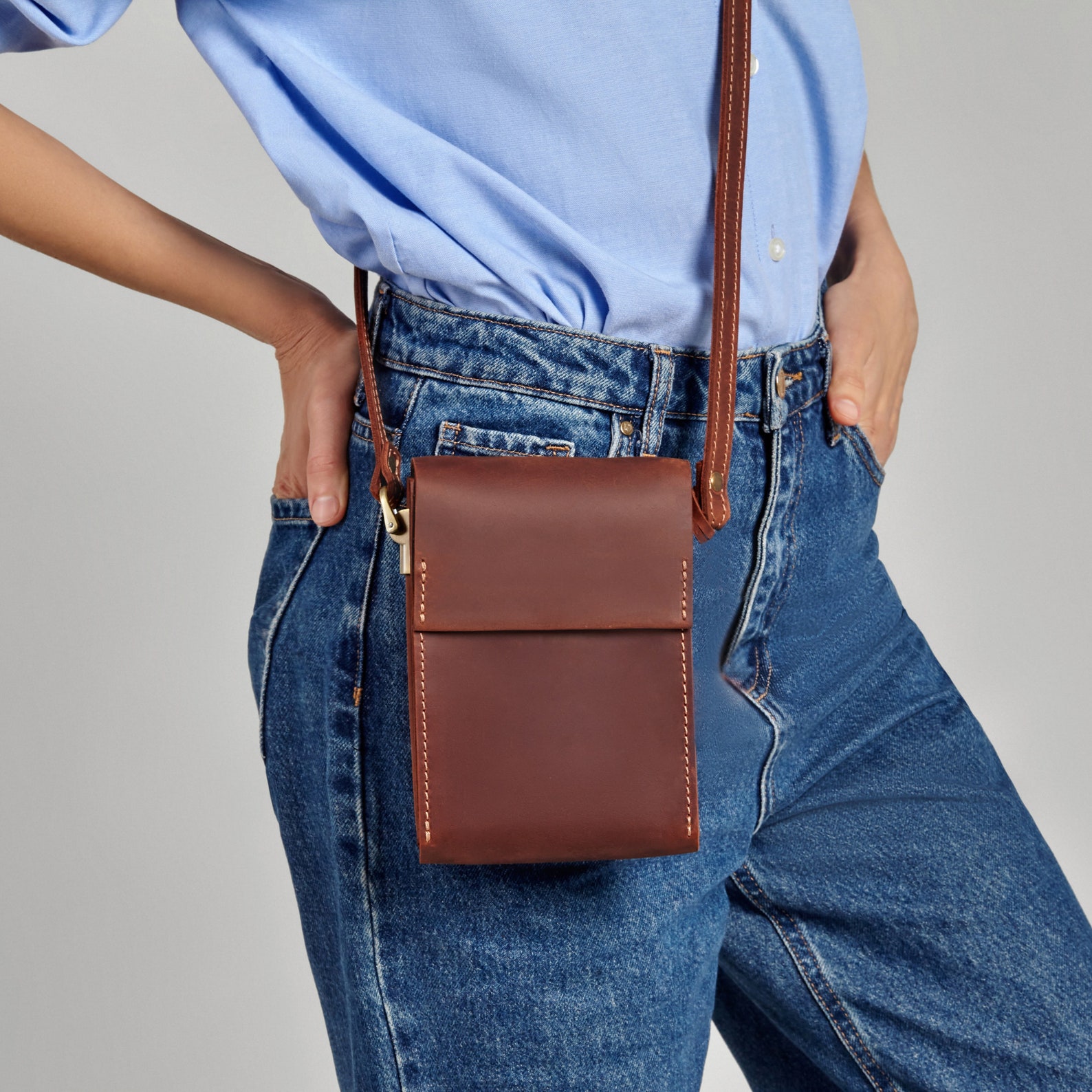 Phone Crossbody Bag, Bandolier Crossbody, Phone Bag Crossbody, Cross ...