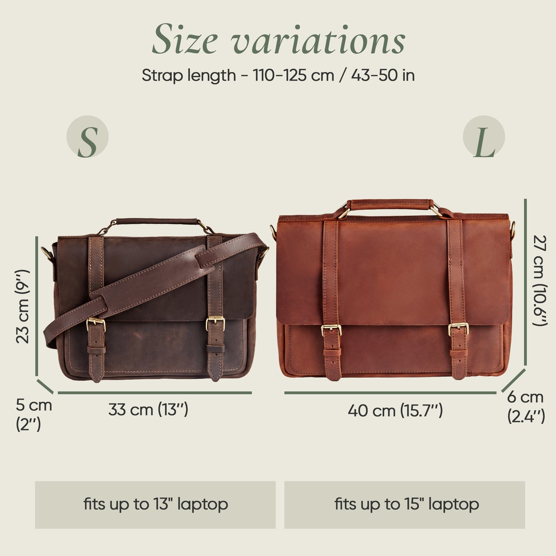 Leather Briefcase, Laptop Courier Bag, Laptop Briefcase Bag, Bag for ...