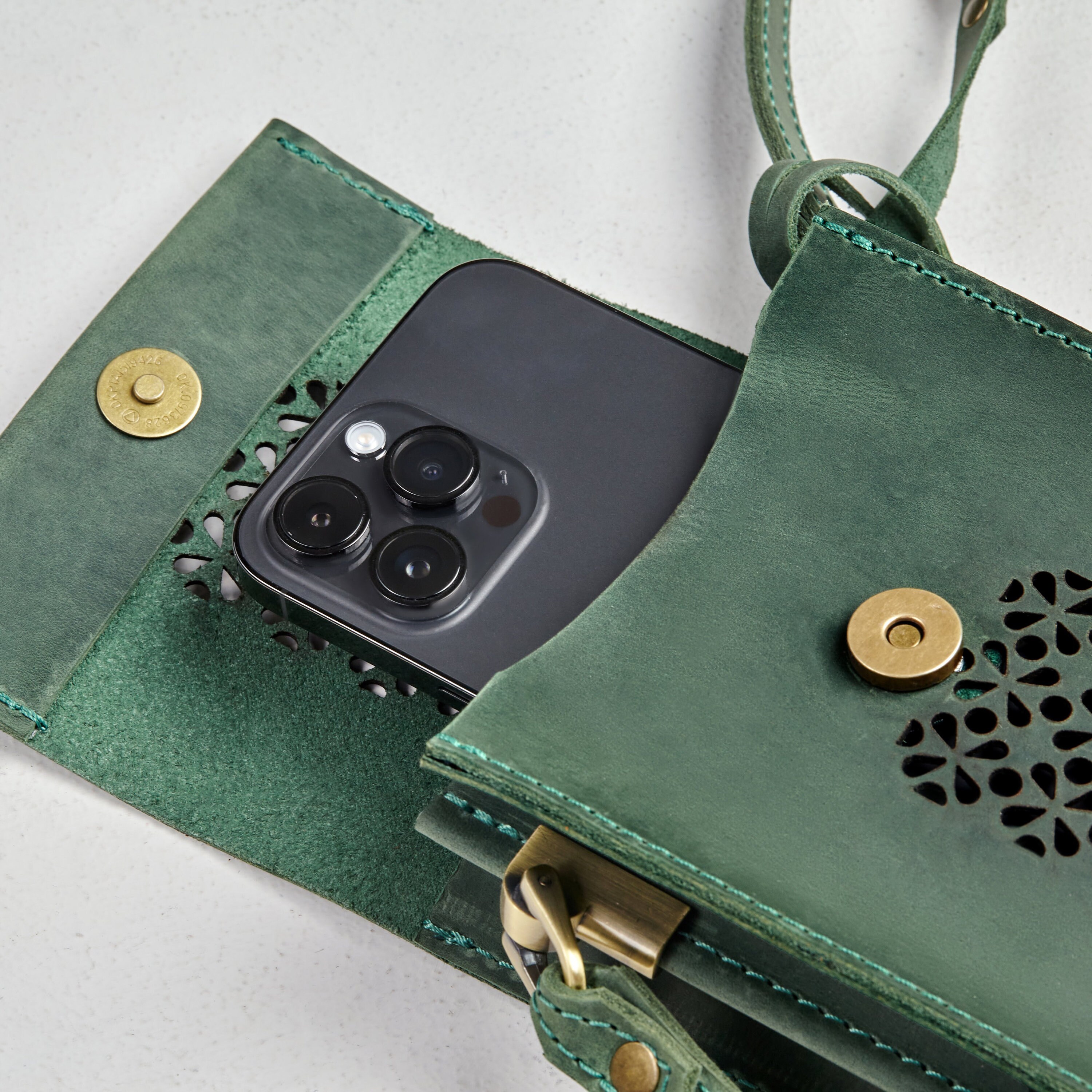 Phone Crossbody Bag, Bandolier Crossbody, Phone Bag Crossbody, Cross ...