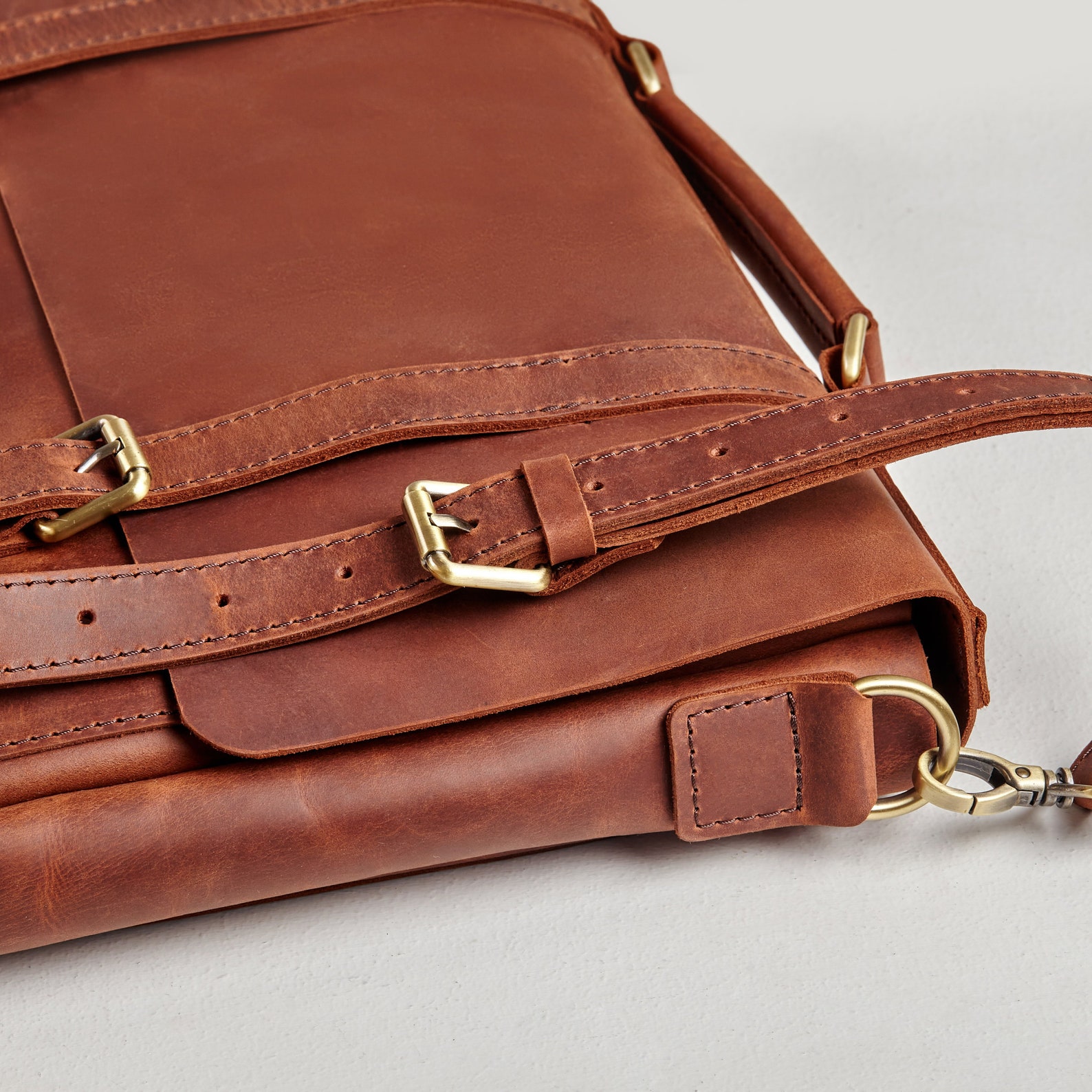 Leather Briefcase, Laptop Courier Bag, Laptop Briefcase Bag, Bag for ...