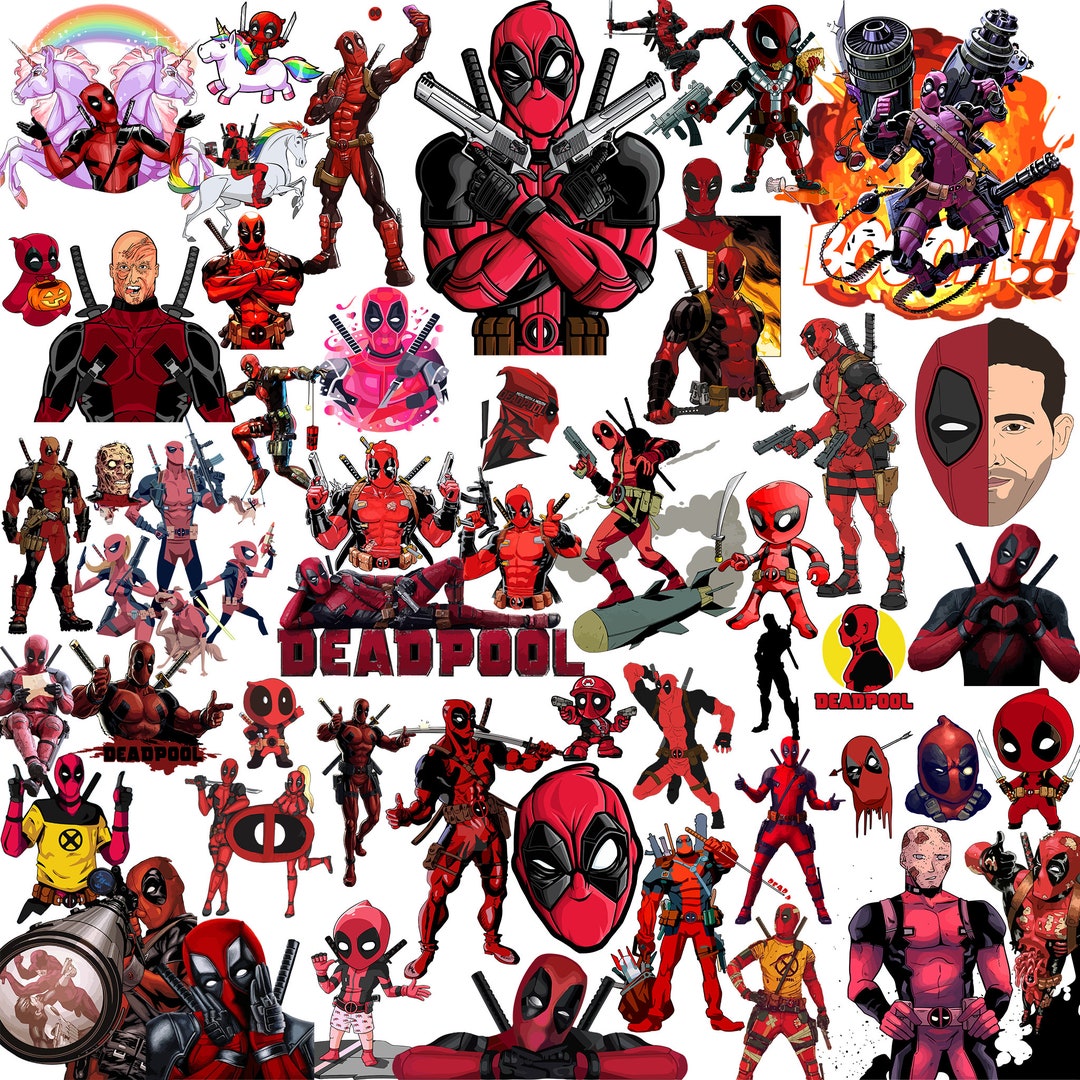 Deadpool SVG, Deadpool Svg Files for Cricut Deadpool, Deadpool Clipart ...