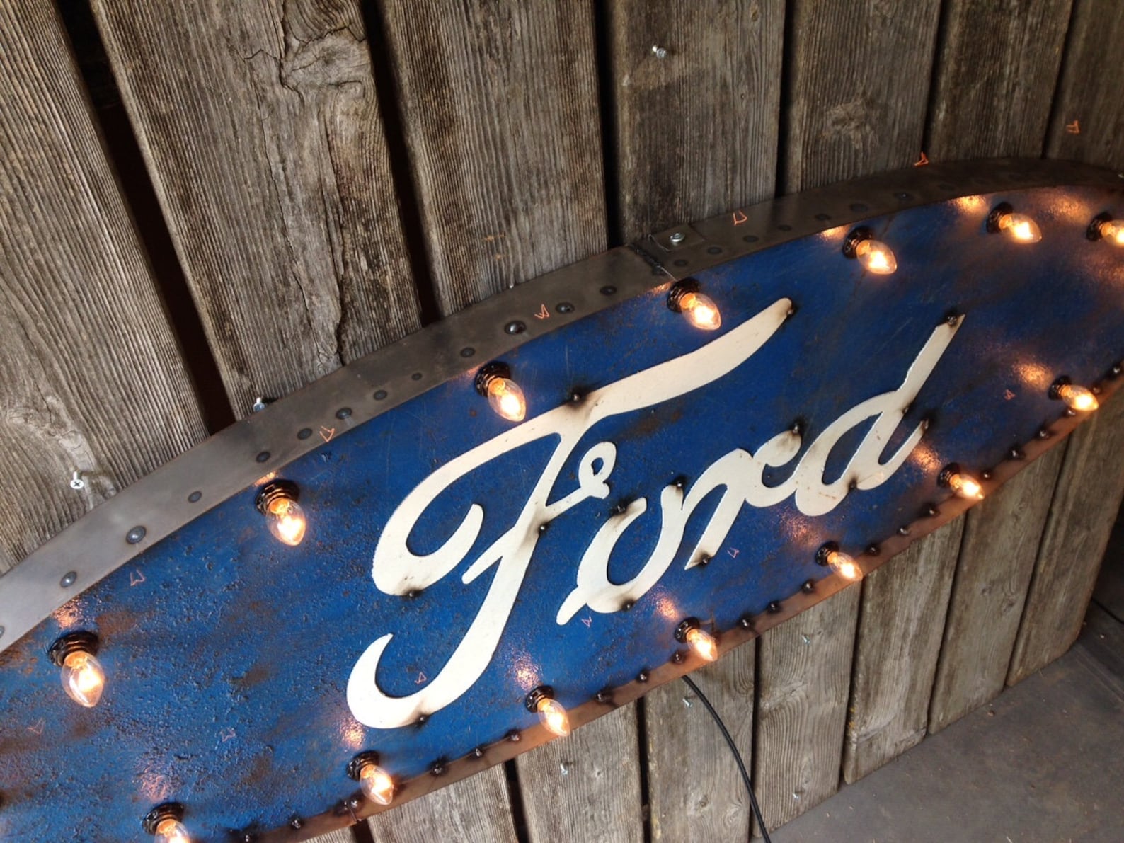 3 Foot FORD Marquee Sign - Etsy