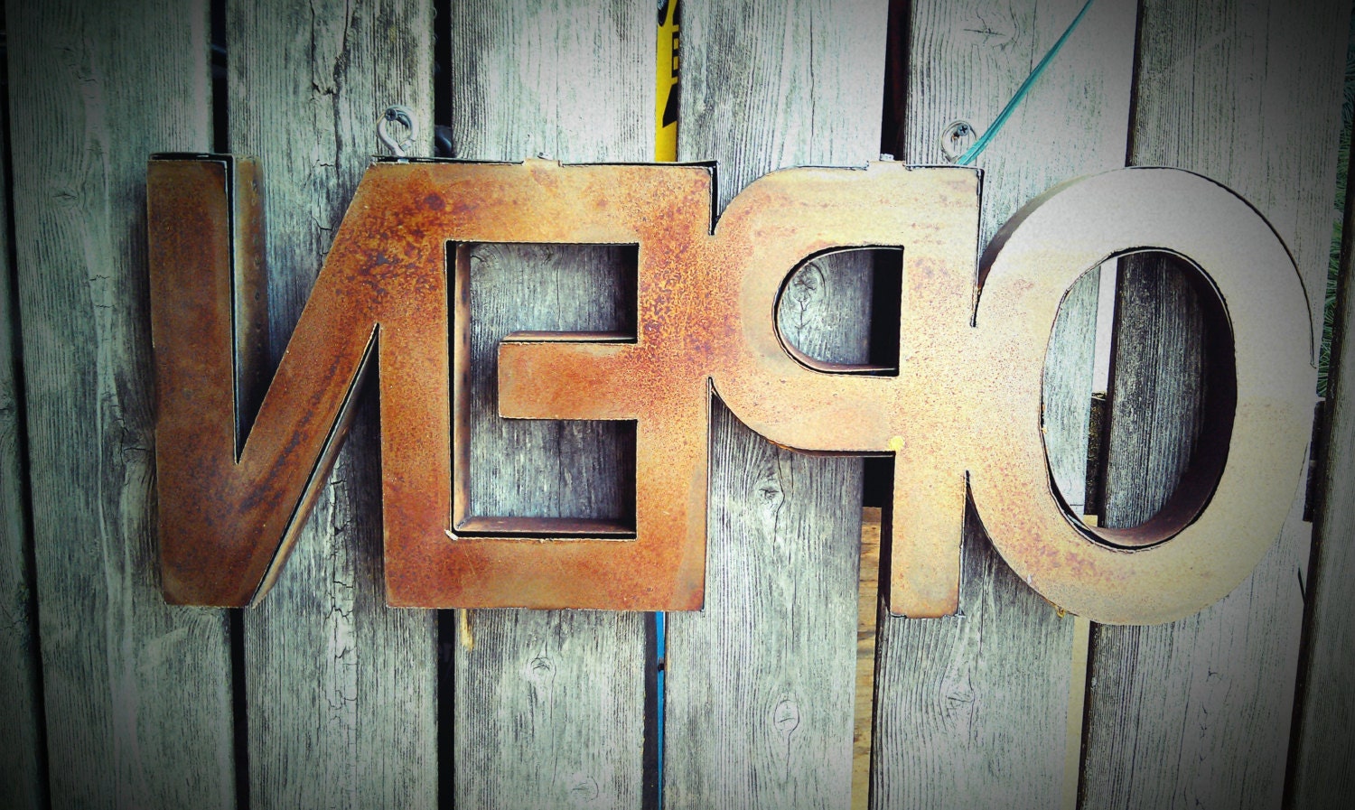 12 X 30 Width Steel Marquee OPEN SIGN With Back - Etsy