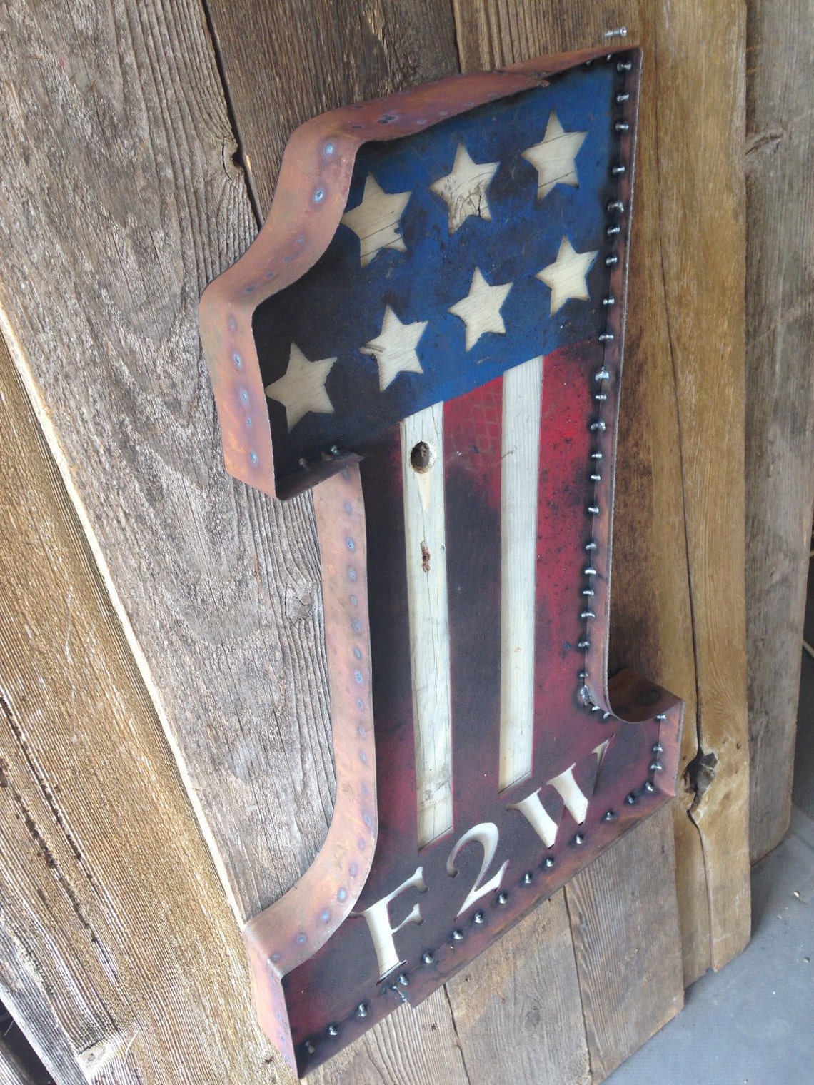 Vintage Inspired F2W Sign - Etsy