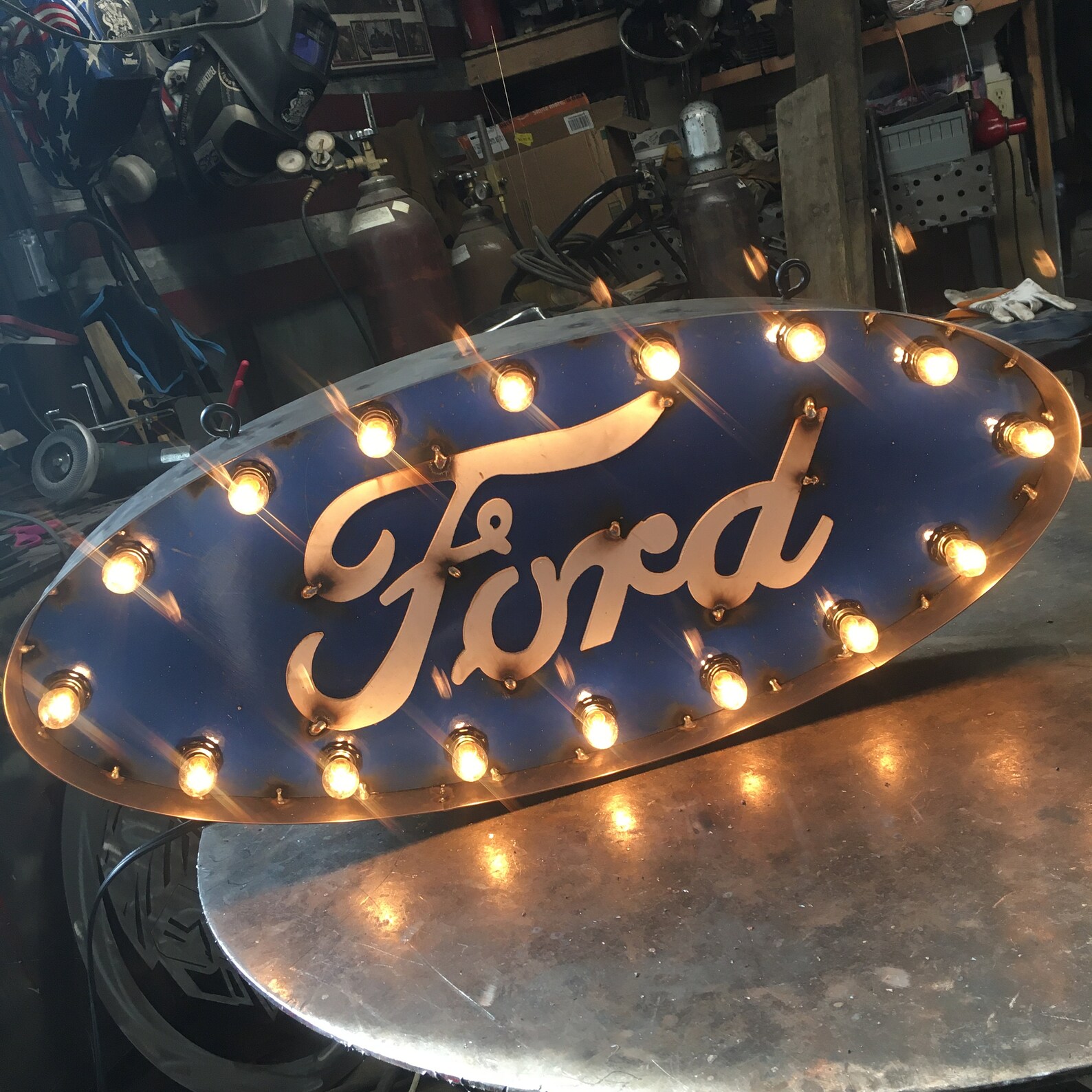 26" FORD Marquee Sign - Etsy