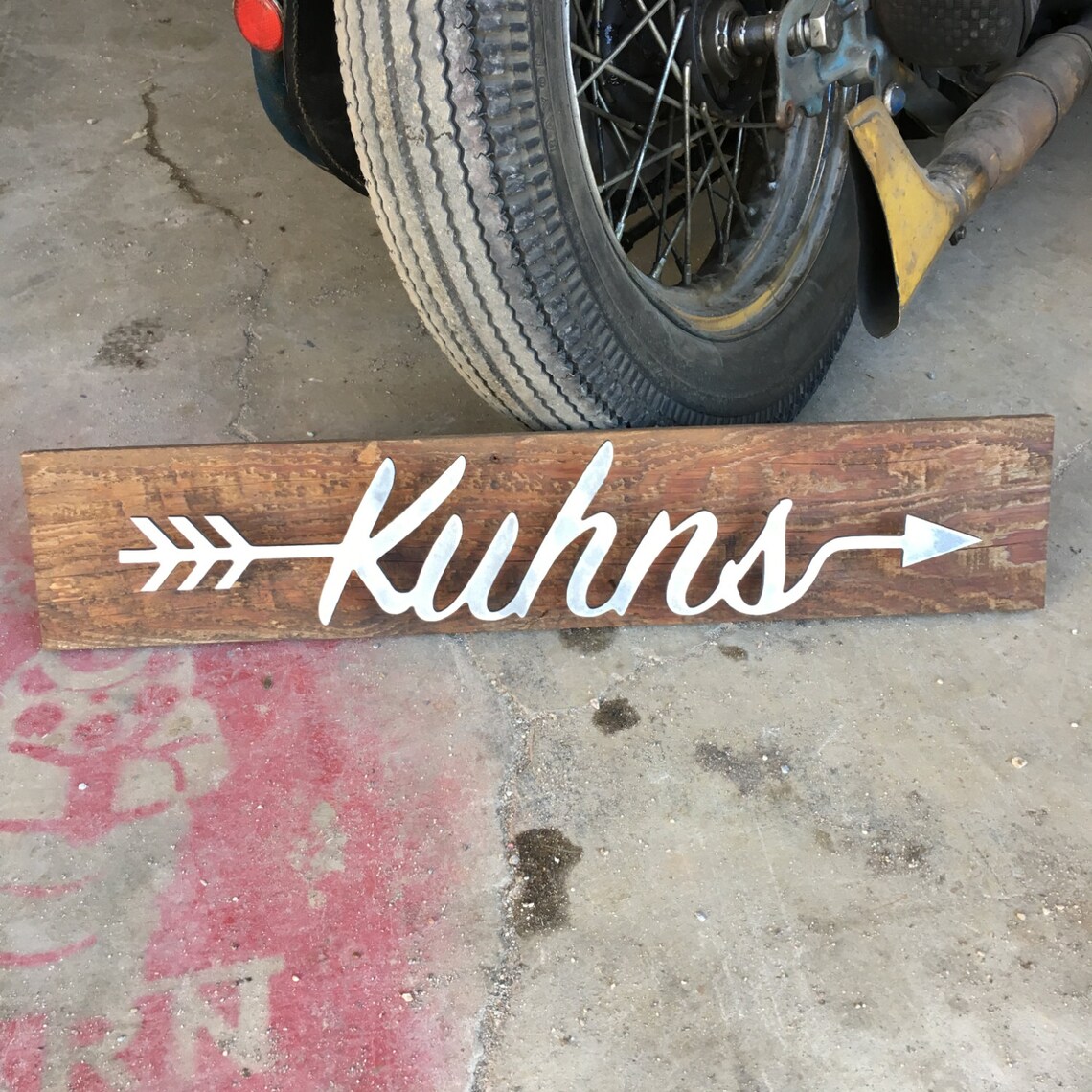 Arrow Word Sign 2 Feet Long - Etsy