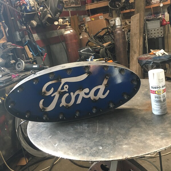 Vintage Ford Neon Sign - Etsy