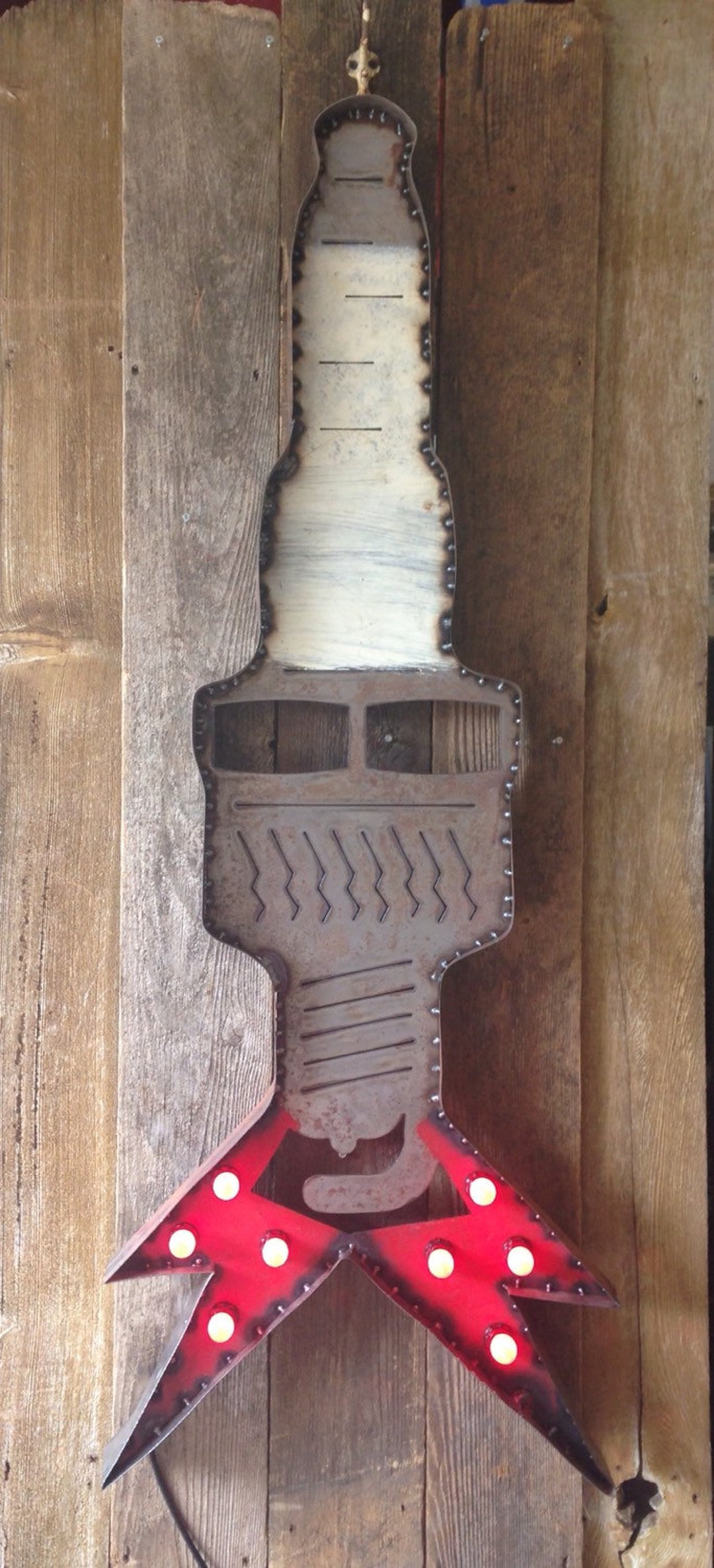 Vintage Inspired Marquee Spark Plug - Etsy