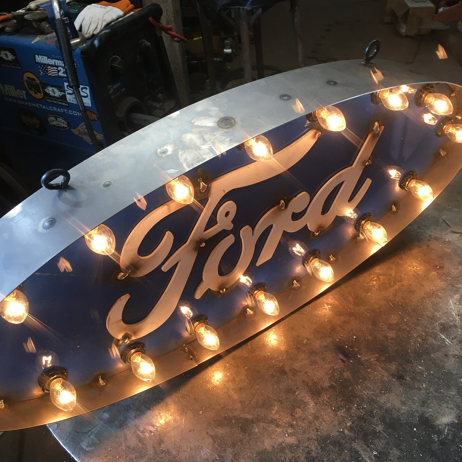 26" FORD Marquee Sign - Etsy