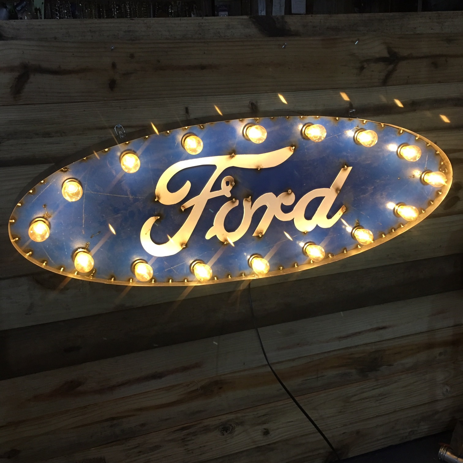 4 foot FORD marquee sign for outdoor use - Etsy 日本