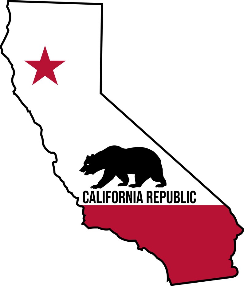California State Flag Design - Etsy