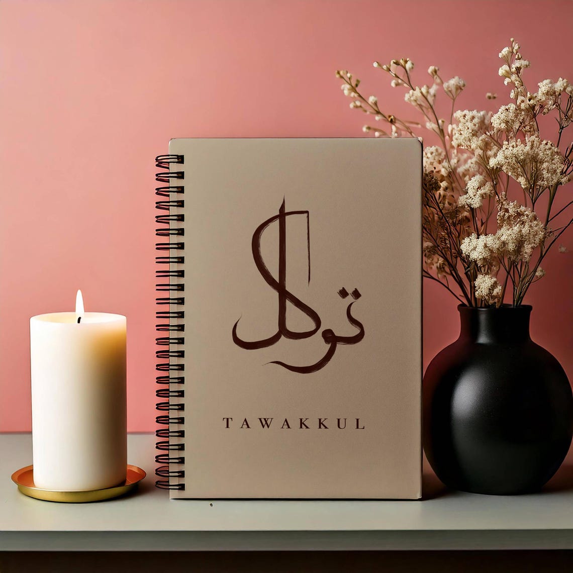 Islamic Calligraphy Notebook, Tawakkul Islamic Calligraphy, Journaling ...
