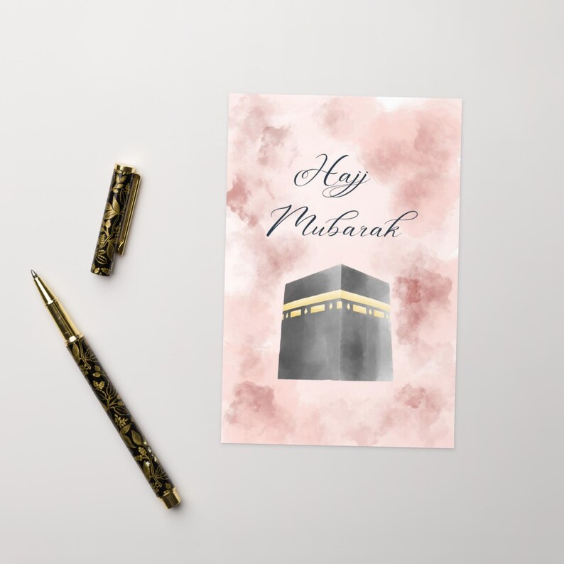 Printable Hajj Greeting Card, Islamic Card, Digital Download, Hajj ...