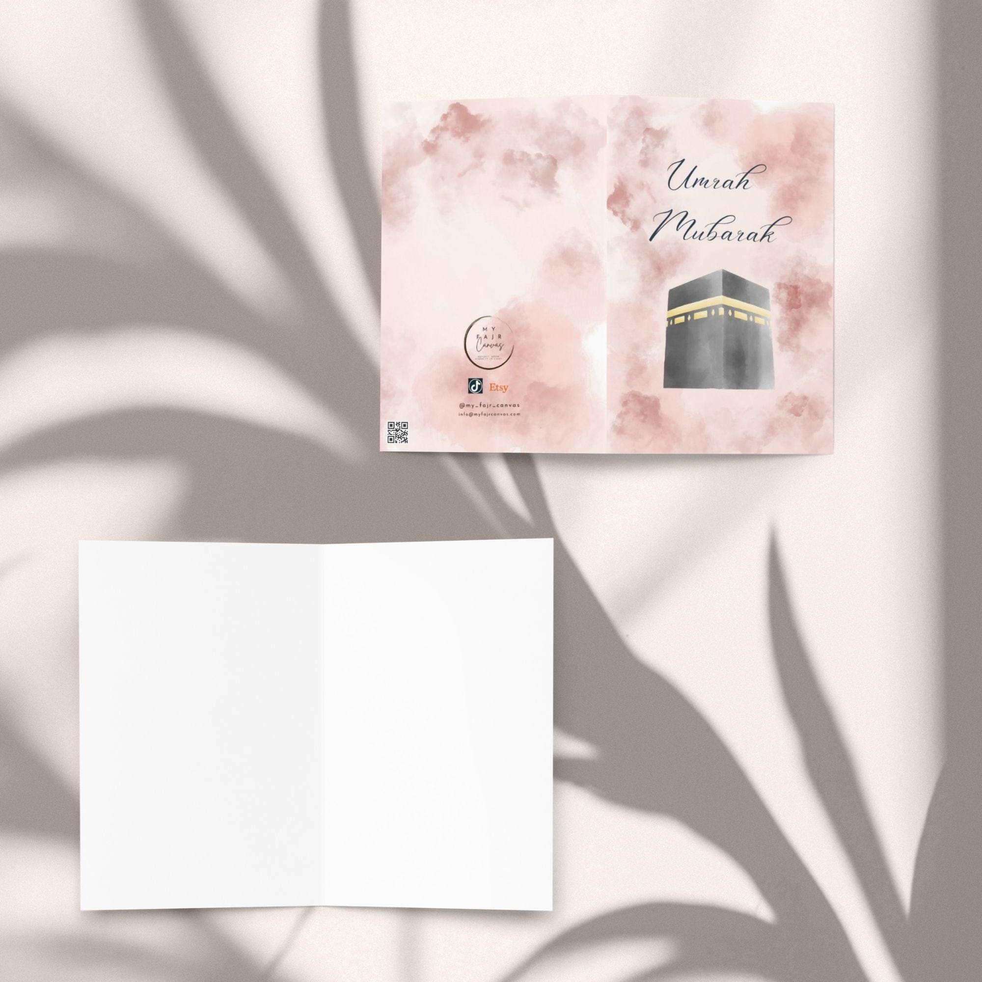 Printable Umrah Greeting Card, Islamic Card, Digital Download, Umrah ...