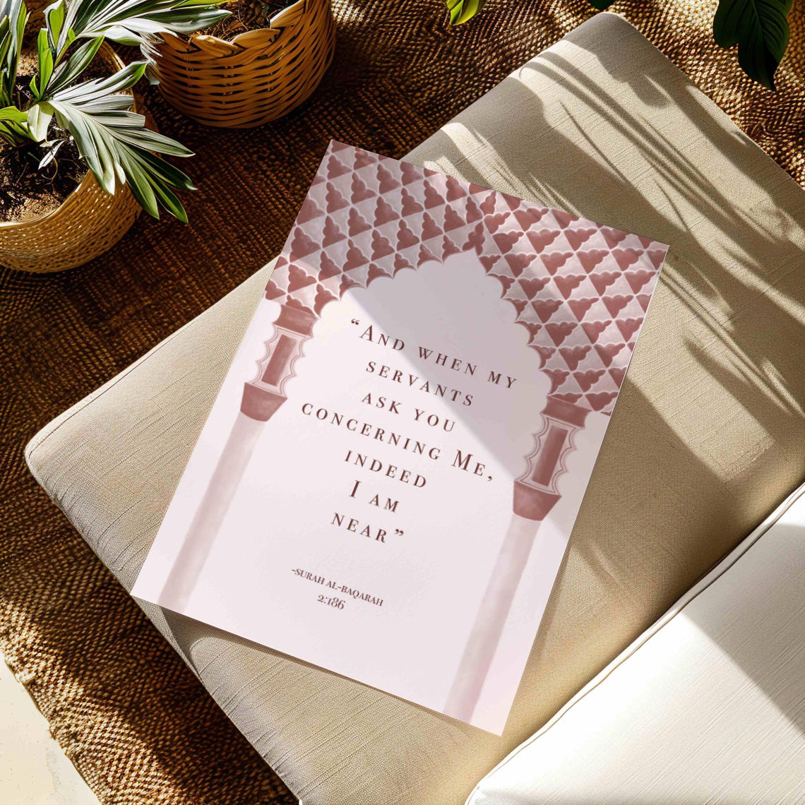 Islamic Wall Art Digital Download, Inspirational Quran Quote, Islamic ...