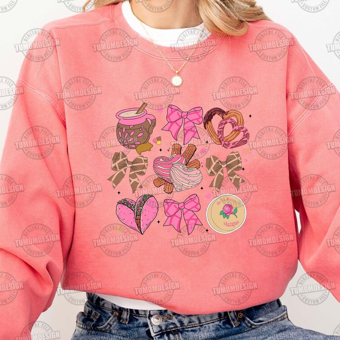 Valentine Concha Pan Dulce PNG, Funny Mexican Bread Lover PNG ...