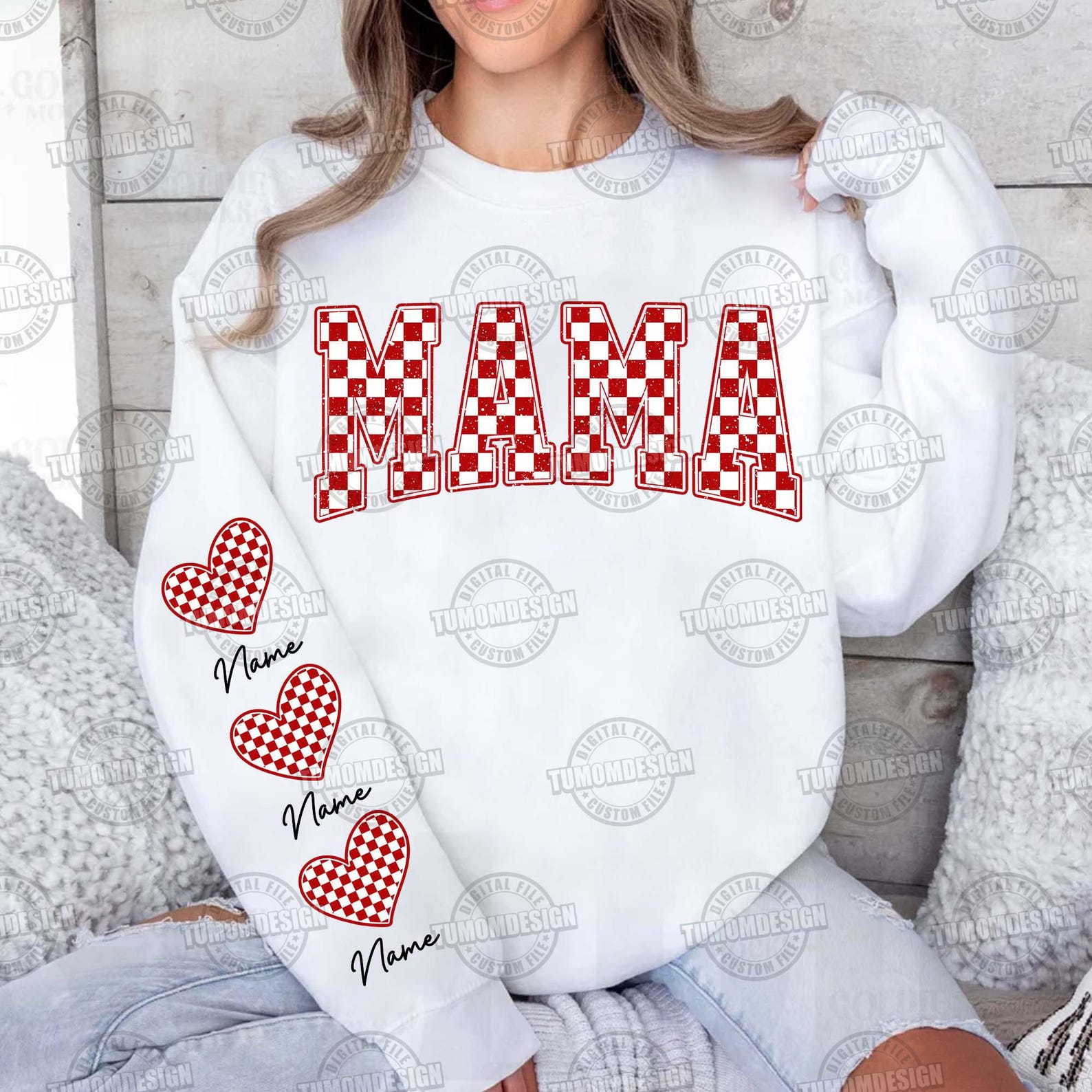 Mama Valentine Png, Mama Valentines Png, Valentine's Day Png, Retro ...