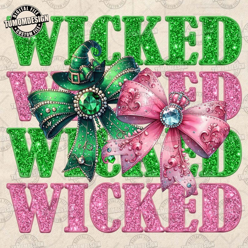 Pink Goes Good With Green Png, Wicked Changed for Good PNG, Defy ...